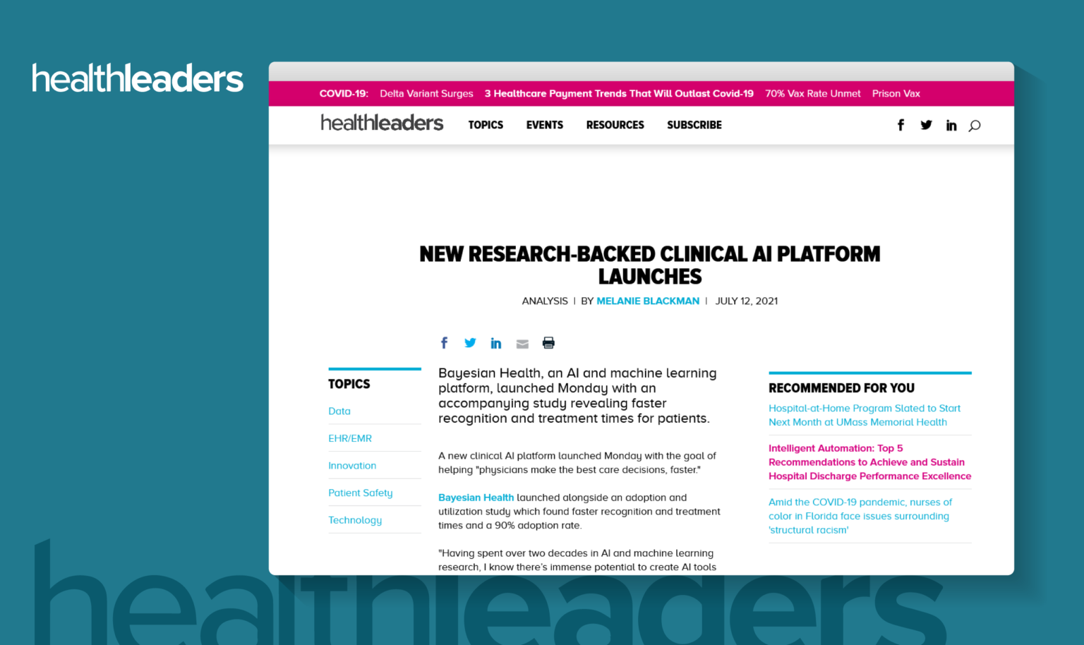 Insights - Bayesian Health